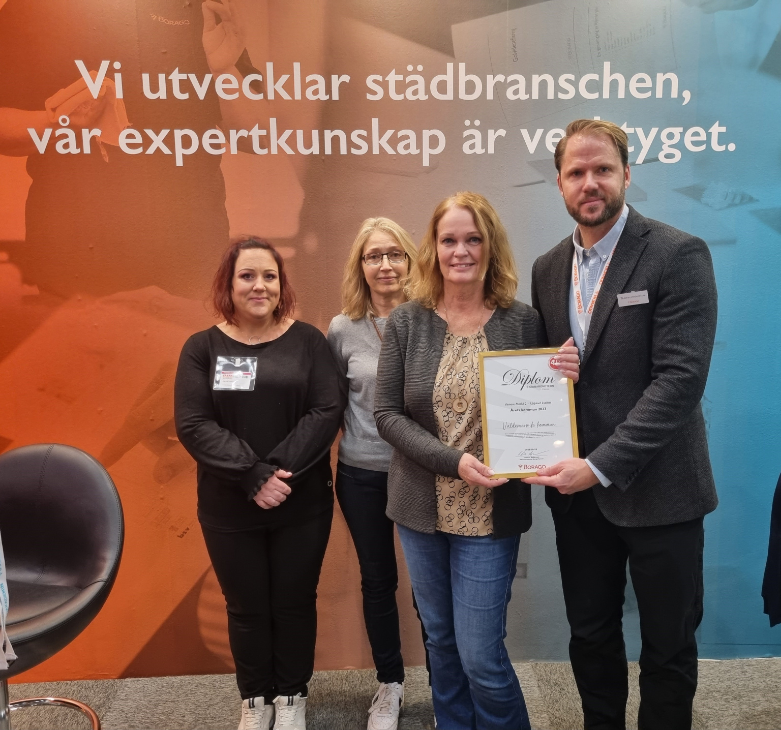 Valdemarsvik bästa kommun 2023 i Städbarometern - Valdemarsviks kommun